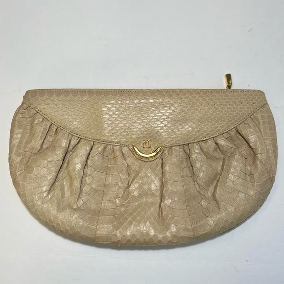 Righini | Bags | Vintage Righini Made In Rome Italy Elegant Beige ...